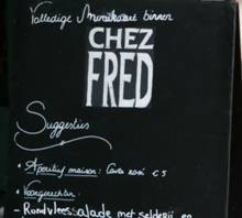 Chez Fred | Brasserie | Antwerpen | Yozo